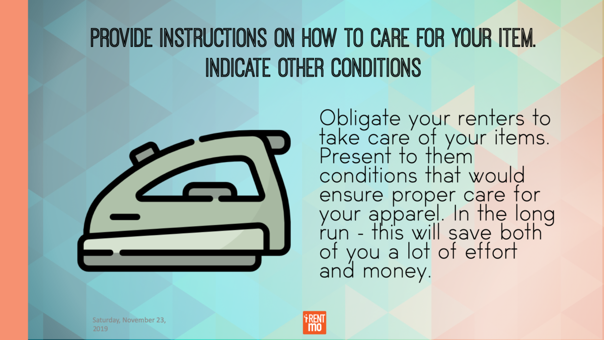 Rental Best Practices in Listing your Items for Rent - Buy, Rent, Pay ...