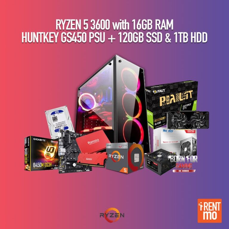Ryzen 5 3600 with B450M Mobo, 16GB RAM, and GTX 1660 System Unit Only ...