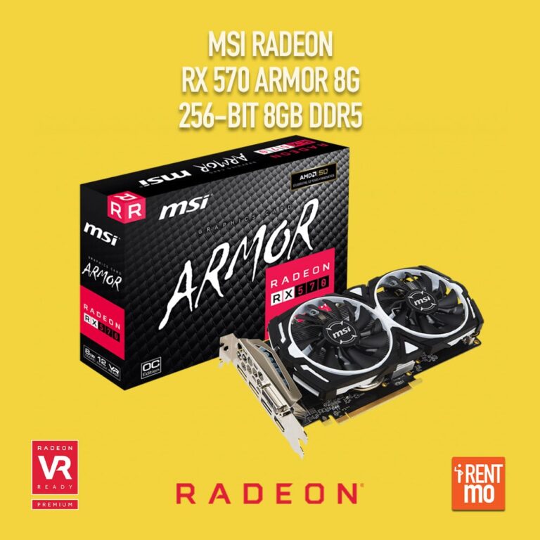 MSI Radeon RX 570 Armor 8G - Buy, Rent, Pay in Installments