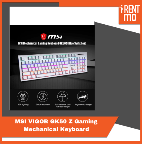 MSI VIGOR GK50 Z Gaming Mechanical Keyboard - Buy, Rent, Pay in ...